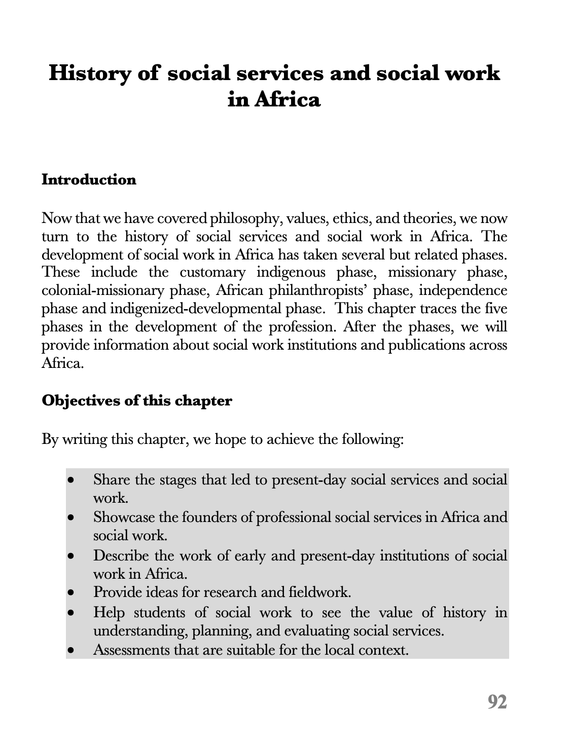 Ubuntu in Social Services and Development in Africa - A Comprehensive ...